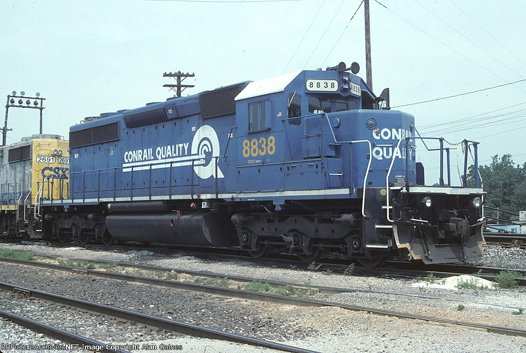 CSX SD40-2 8838